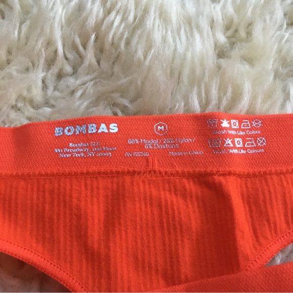 Bombas | Intimates & Sleepwear | Nwt Bombas Womens Orange Thong ...